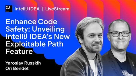 Jetbrains On Linkedin Live Webinar Enhance Code Safety Unveiling Intellij Ideas New