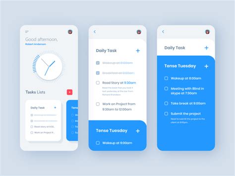 Taskmanager Todo List App Todo List App App Design Trends App Design