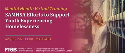 Mental Health Virtual Training Samhsa Efforts To Support Youth