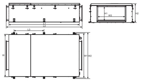 Centrala Nawiewna Salda VEGA 1100 W