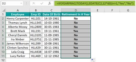 Edate Excel Function Formula Examples How To Use