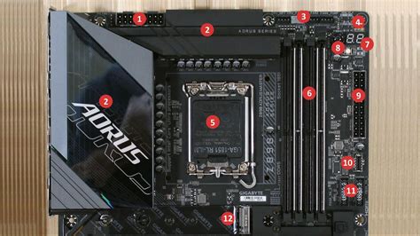 Motherboard Diagram With Labels