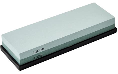 Hiramware Knife Sharpening Stone With Non Slip Rubber Base