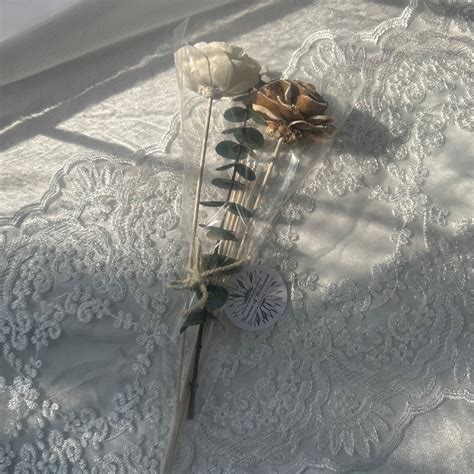 Sola Wood Flower Diffusers Unscented With Dried Flowers Pick From