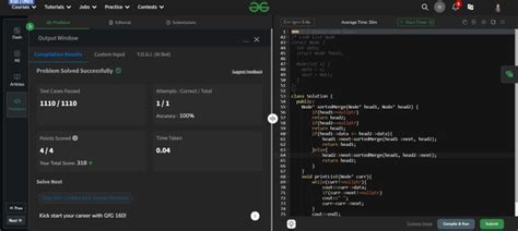 Gfg160 Geekstreak2024 Coding Programming Developer Datascience