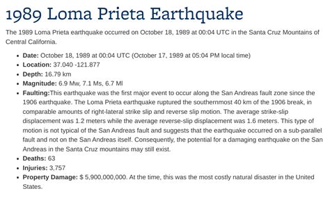 Lessons From Loma Prieta Help Shape Earthquake Preparedness Today