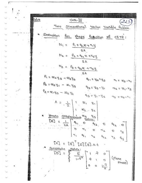 General Steps Of The Finite Element Method Pptx