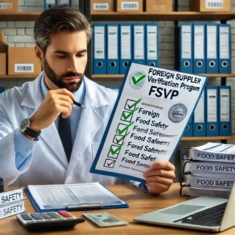 How To Obtain Fsvp Foreign Supplier Verification Program Compliance