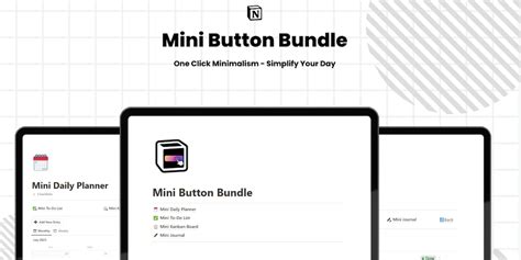 Mini Button Bundle One Click Minimalism Simplify Your Day Product Hunt
