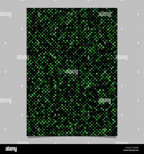 Geometric Dot Pattern Background Brochure Template Vector Illustration Stock Vector Image