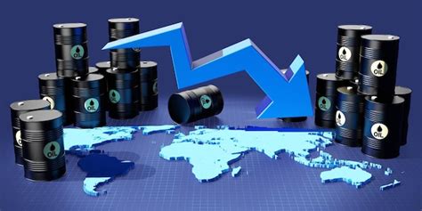 Premium Photo Oil Barrel Price Crash 3d Illustration