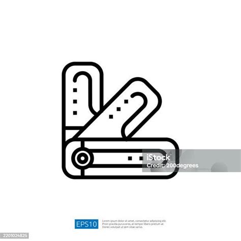 이 이미지는 정확한 측정을 위해 건설 및 설계에 일반적으로 사용되는 줄자의 미니멀한 선 그리기를 특징으로 합니다 0명에 대한 스톡 벡터 아트 및 기타 이미지 Istock