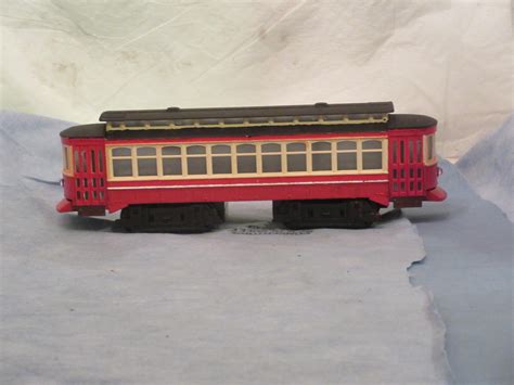 Sold Price Idm Redcream O Gauge Trolley August 3 0122 500 Pm Edt