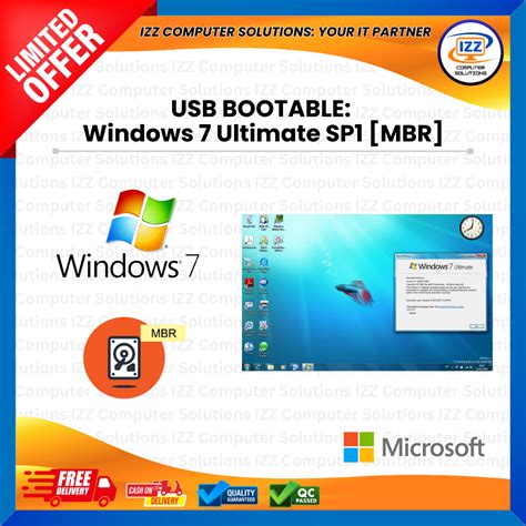 USB BOOTABLE Windows Bootable For Repairing Format Laptop PC MBR UEFI Legacy Shopee