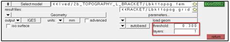 How To Get The Geometry Of The Topography Optimization Results
