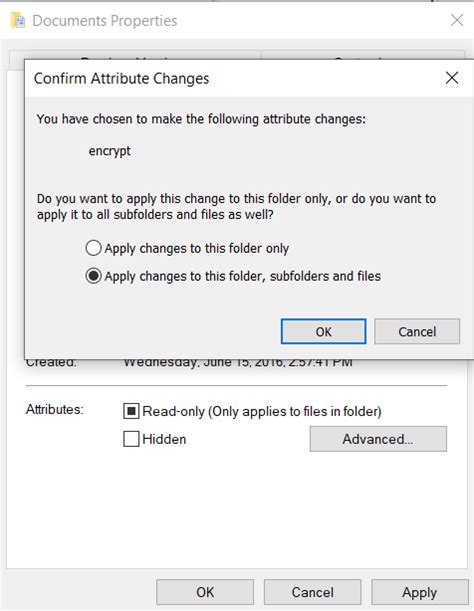 encryption windows has started encrypting all my newly created files