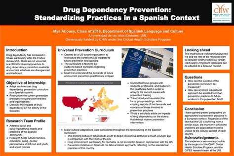 Mya Abousy 18 Drug Dependency Prevention Standardizing Practices In A Spanish Context