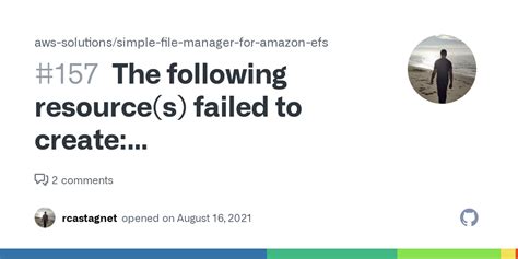 The Following Resources Failed To Create Efsfilesimplewebsitebucket · Issue 157 · Aws