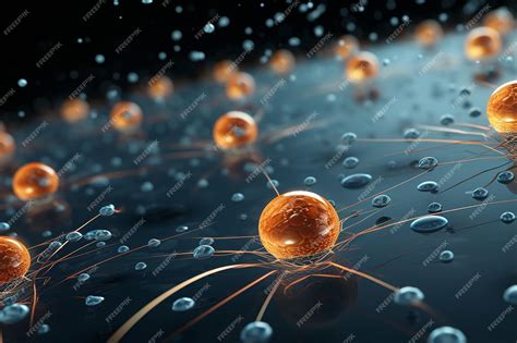 Premium Photo Nanoparticle Dispersion Solution