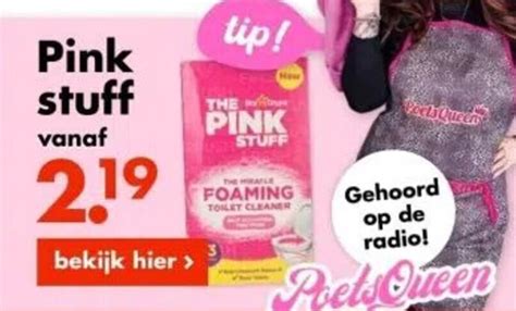 Pink Stuff Aanbieding Bij Wibra