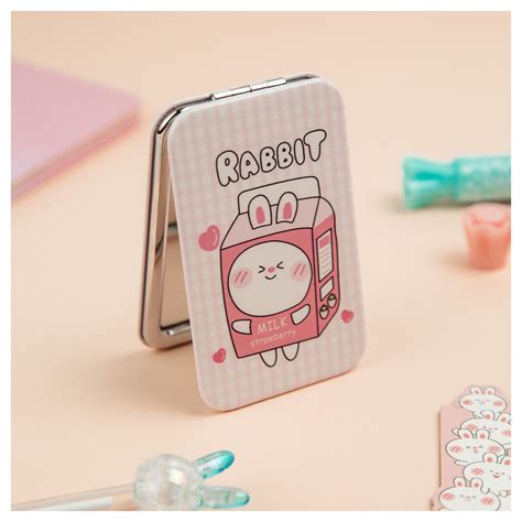 Зеркальце карманное складное MESHU "Milk rabbit" Meshu-MS_52713 ...