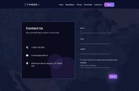 Contact Fynder Ai Get In Touch With Us