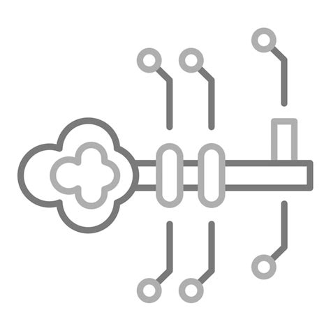 Premium Vector Key Programming Icon