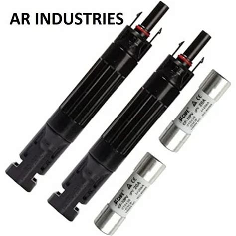 AR Mc4 Inline Fuse Connector 1500VDC Packaging Type Box At 210 Pair In Ahmedabad