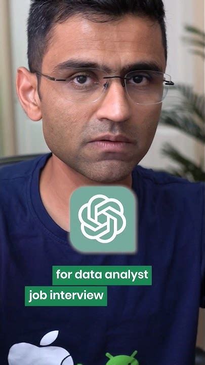 3 Ways To Use Chatgpt For Data Analyst Job Interview 👨‍💻 Dataanalysis Datascience Data