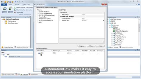 Dspace Automationdesk Platform Access Youtube