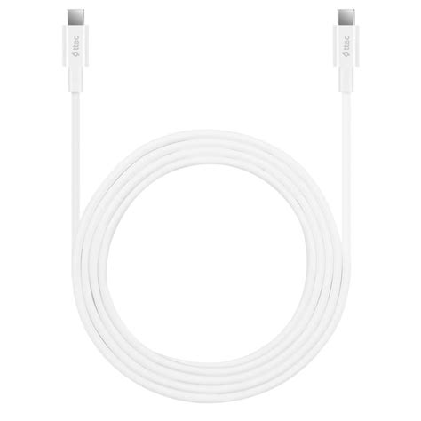 Кабель Ttec Type C Type C 65w Fast Charge Cable White 200cm 2dk45b