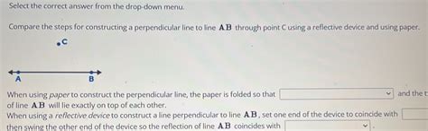 Solved Select The Correct Answer From The Drop Down Menu Compare The