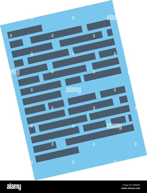 Sheet Document Paper Stock Vector Image Art Alamy