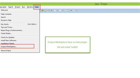 How To Install Testng In Eclipse Through Marketplace For Selenium