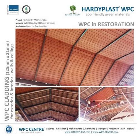 Wpc Ceiling Panel 12 Mm At ₹ 325sq Ft In Ahmedabad Id 2850821357573