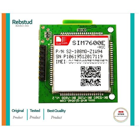 4g3g2gltegprsedgegnssgps Module Breakout Iot Module Sim7600e Sim A7600c1 Shopee