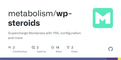 Github Metabolismwp Steroids Supercharge Wordpress With Yml Configuration And More