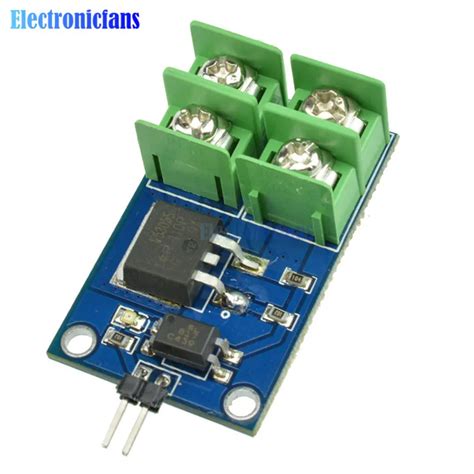 3v 5v Low Control High Voltage 12v 24v 36v Switch Mosfet Module For Arduino Connect Io Mcu Pwm