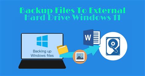 Top 3 Ways Backup Files To External Hard Drive Windows 11