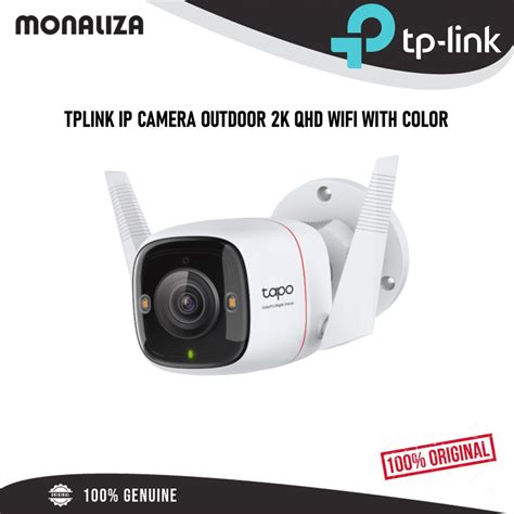 Tp Link IP Camera Outdoor K QHD WiFi With Color Monaliza