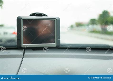 GPS Navigator Stock Photo Image Of Blank Road Navigator