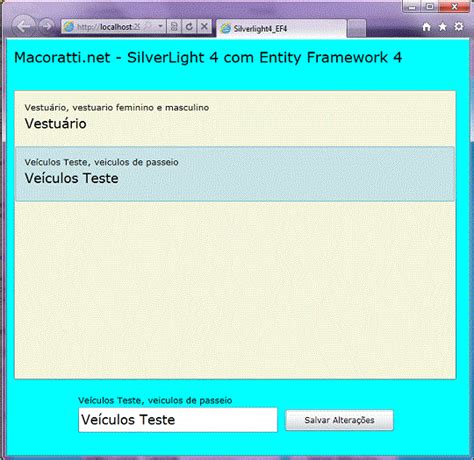 silverlight 4 usando o entity framework 4
