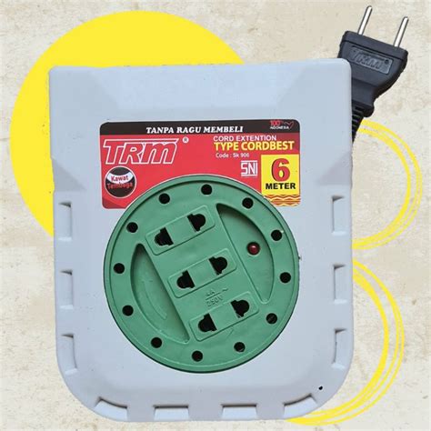 Jual KABEL ROLL 6 Meter Box Cable 6m TRM Sambungan Listrik Shopee Indonesia