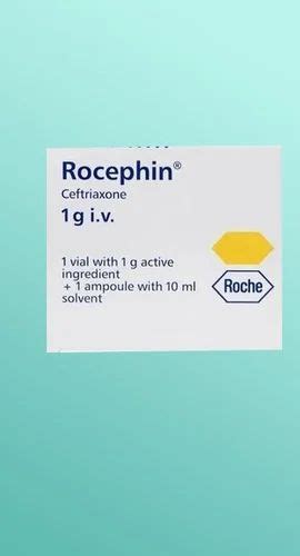 Rocephin Ceftriaxone 1g Injection 1 Gm At ₹ 2500 Vial In Surat Id 2853343830188