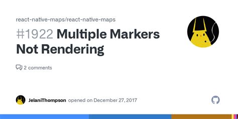 Multiple Markers Not Rendering · Issue 1922 · React Native Mapsreact