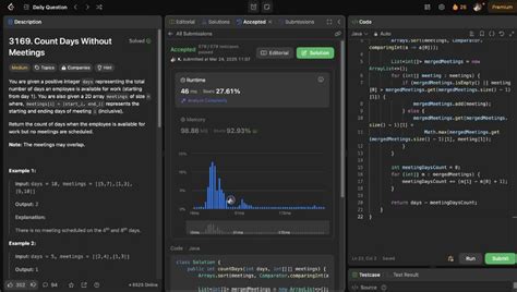 100daysofcoding codingjourney leetcode sorting intervals… krish