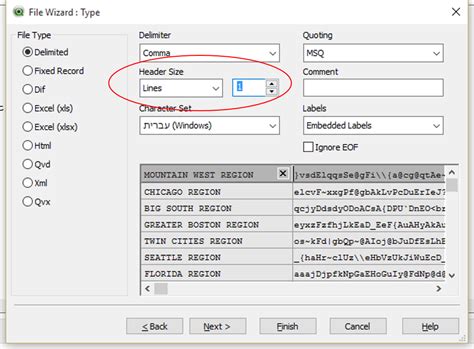 Trying To Load An Excel File With A Title Row Abov Qlik Community