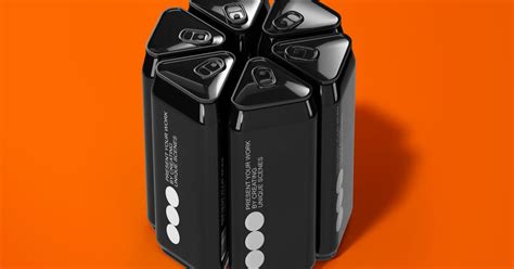 Triangular Cans Mockup Product Mockups Scene Generators Ft Triangular And Mockup Envato