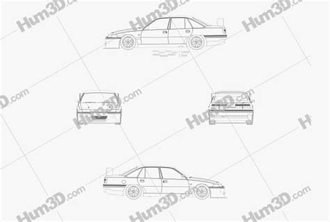Holden Commodore Blueprints Download In Png