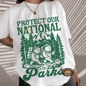 National Park Shirt Outdoor Shirt Environmental Shirt National Park